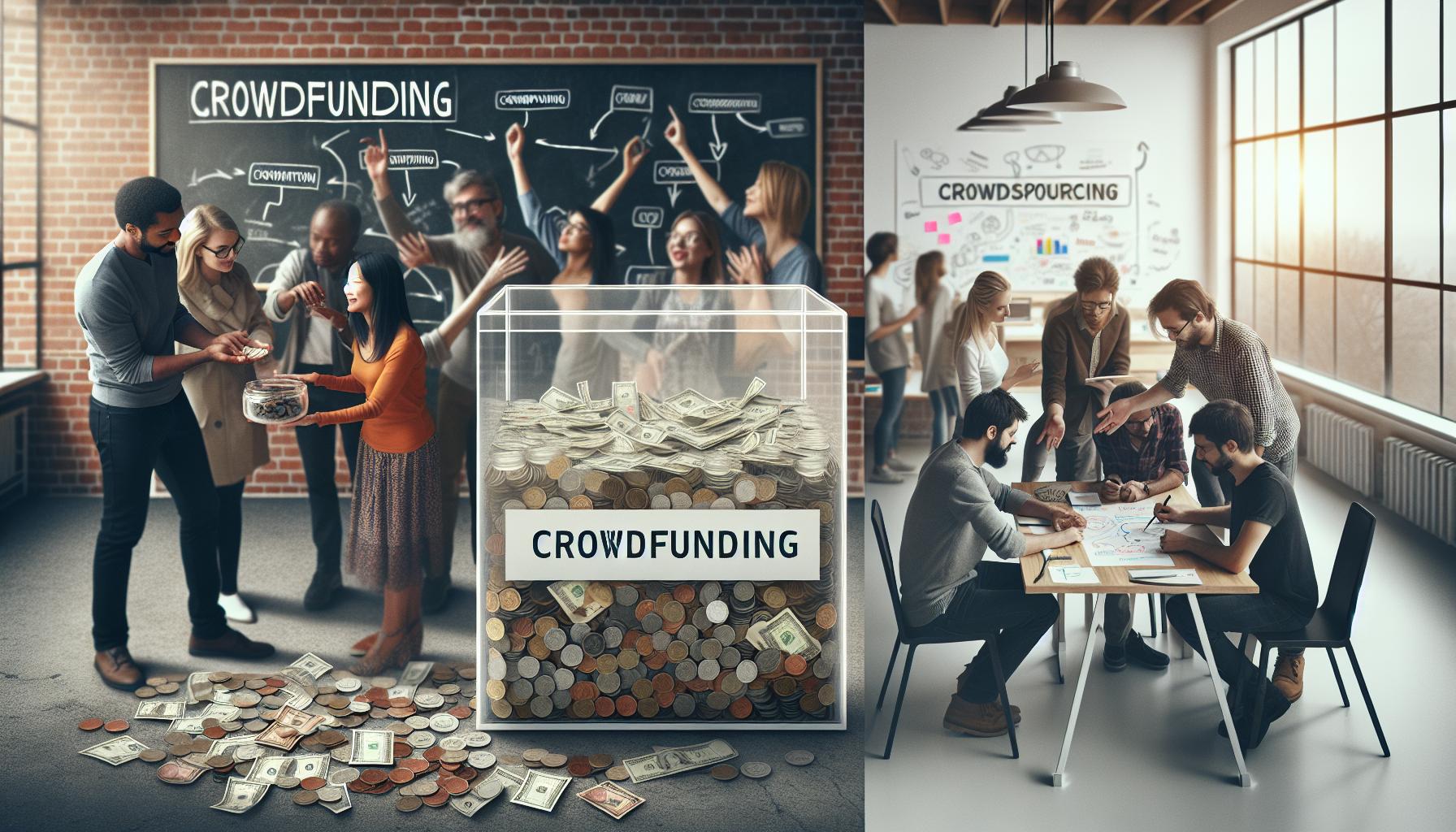 What Is Crowdfunding And Crowdsourcing: Key Differences » Impact ...
